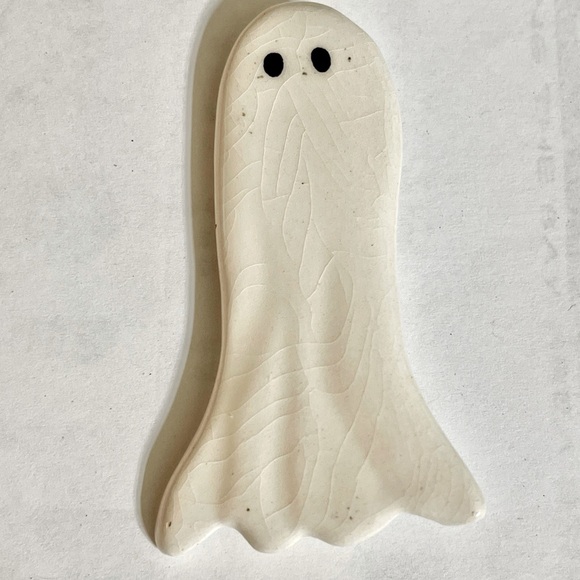 Ruby Z | Jewelry | Vintage Ruby Z Ceramic Ghost Brooch | Poshmark